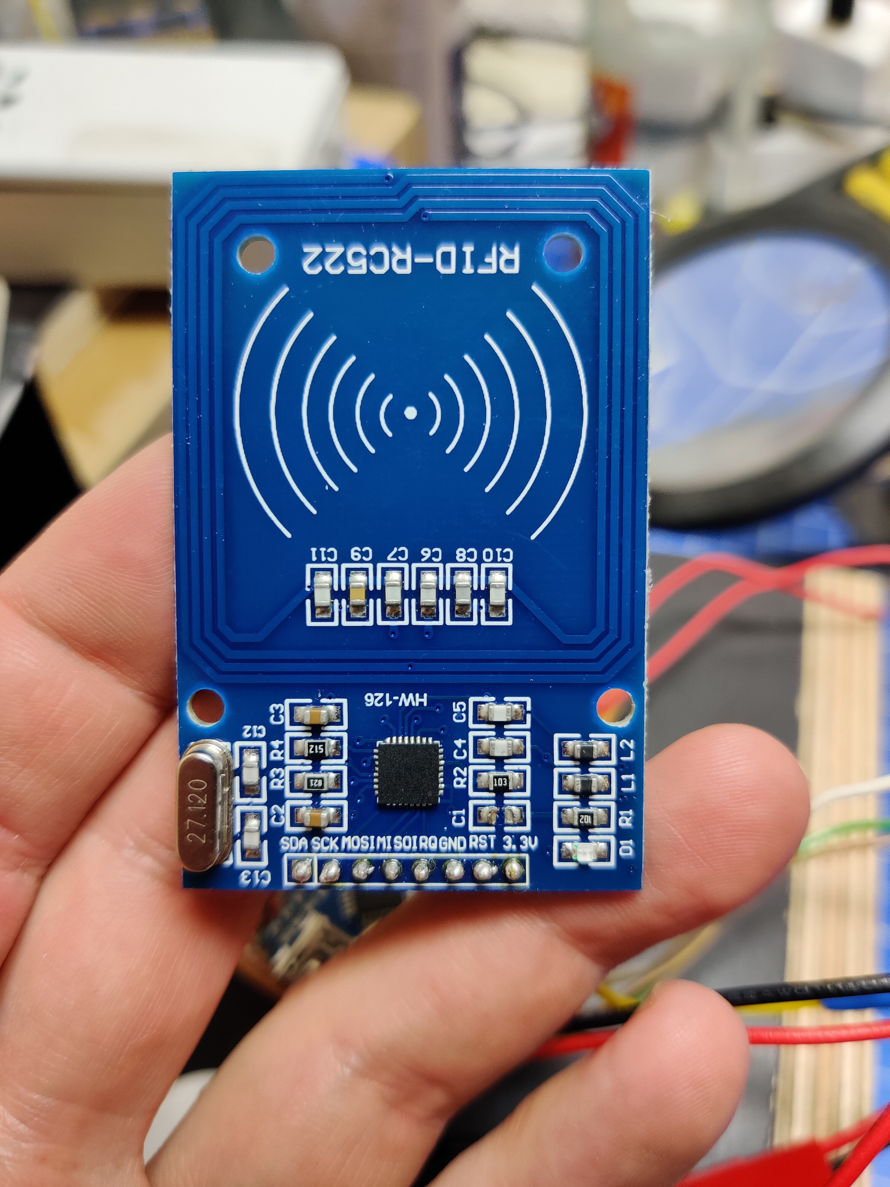 Komponente zu RFID RC522 Reader - Hardware - TonUINO